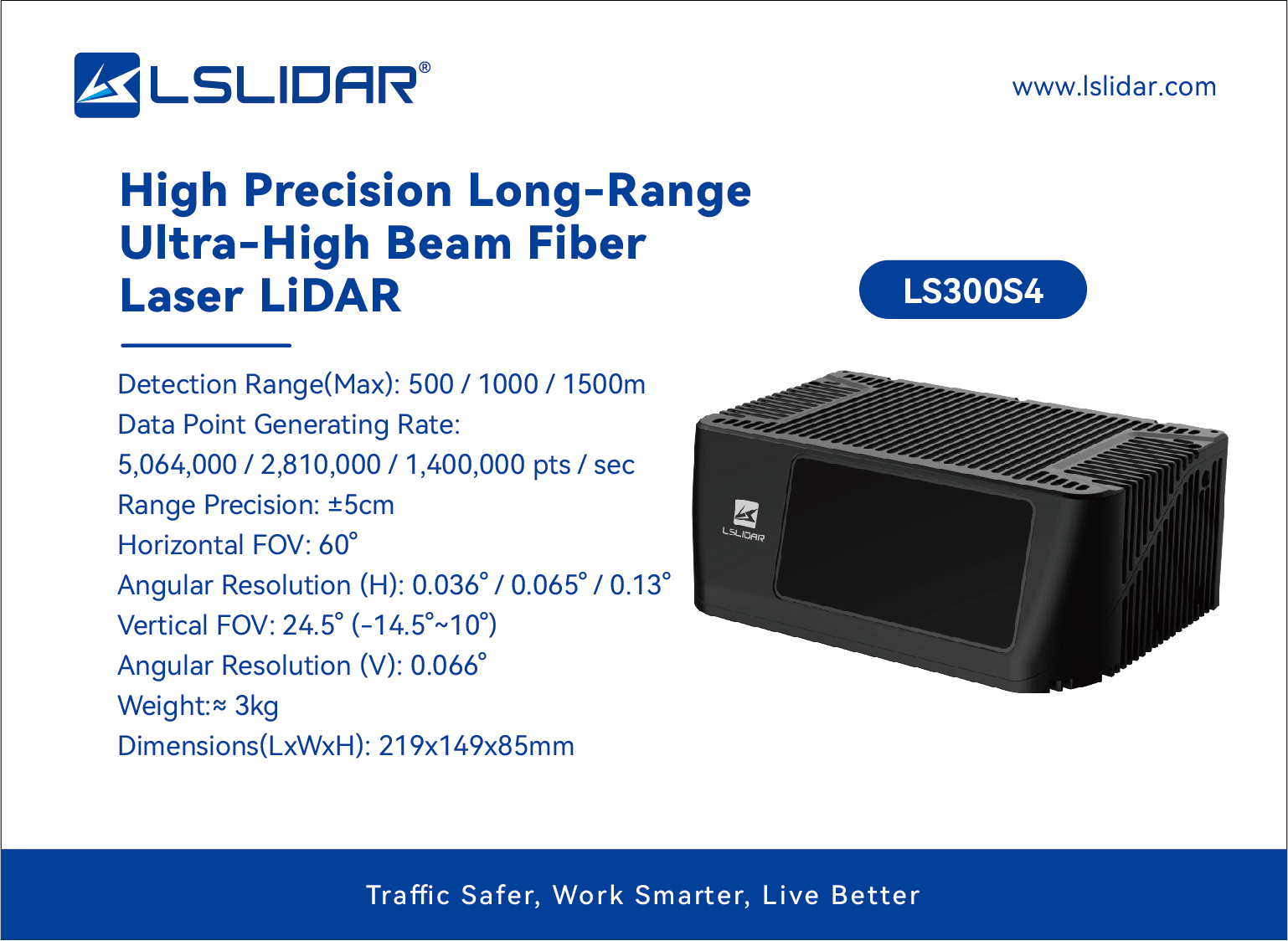The Best TOF LiDAR Ever: LSLiDAR Unveils LS-S4 Series Kilometer-Range ...